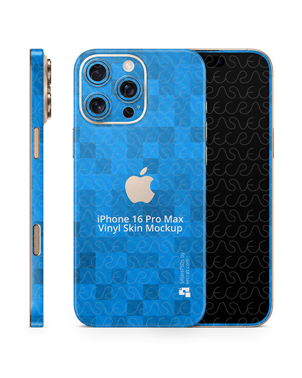 Mobile Phones Vinyl Skin Design Mockup PSD Templates — VecRas