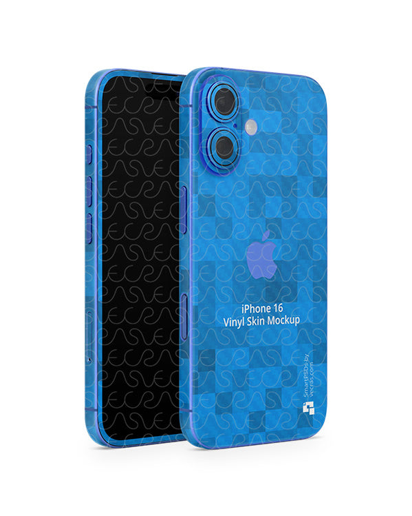 Mobile Phones Vinyl Skin Design Mockup PSD Templates — VecRas