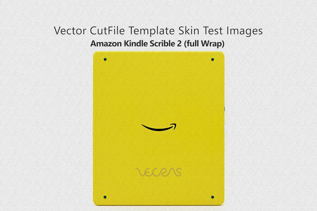 Vinyl Ready Vector Cut File Templates for Amazon Kindle Skins in Ai ...