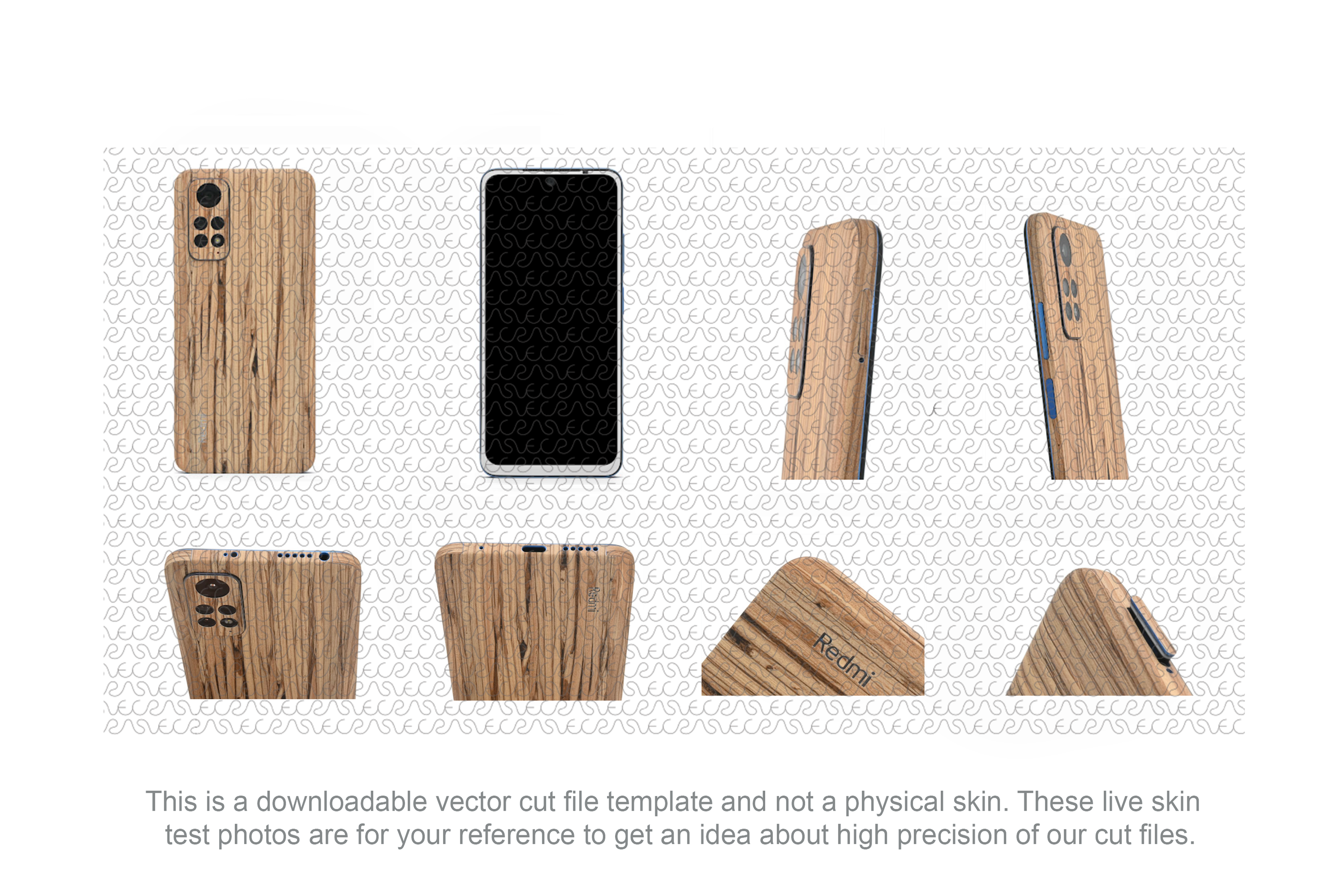 Redmi Note 11 Skin Template Vector 2022 — VecRas