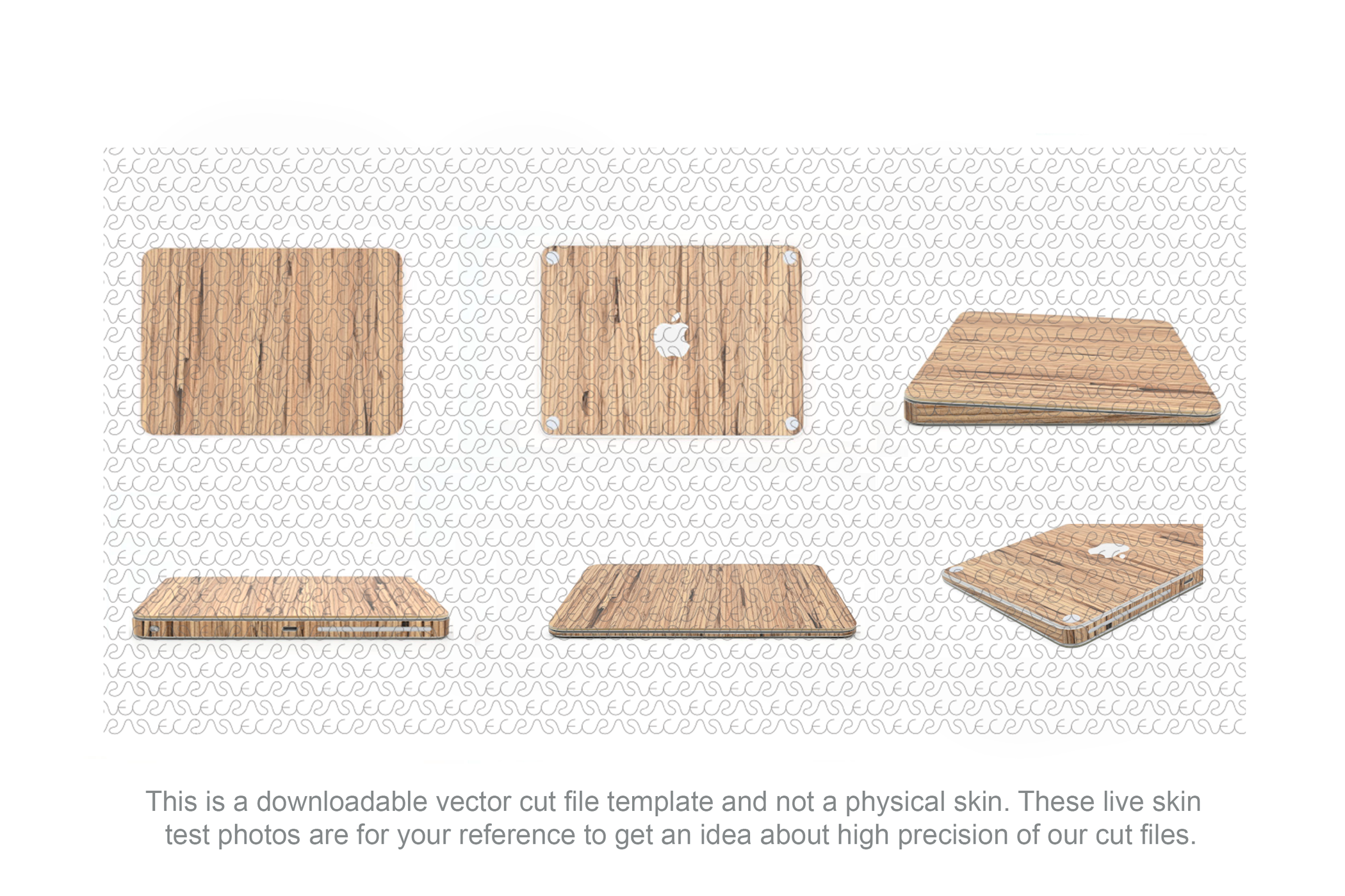 Apple Magic Trackpad 3 Skin CutFile Vector Template Full Wrap SVG — VecRas