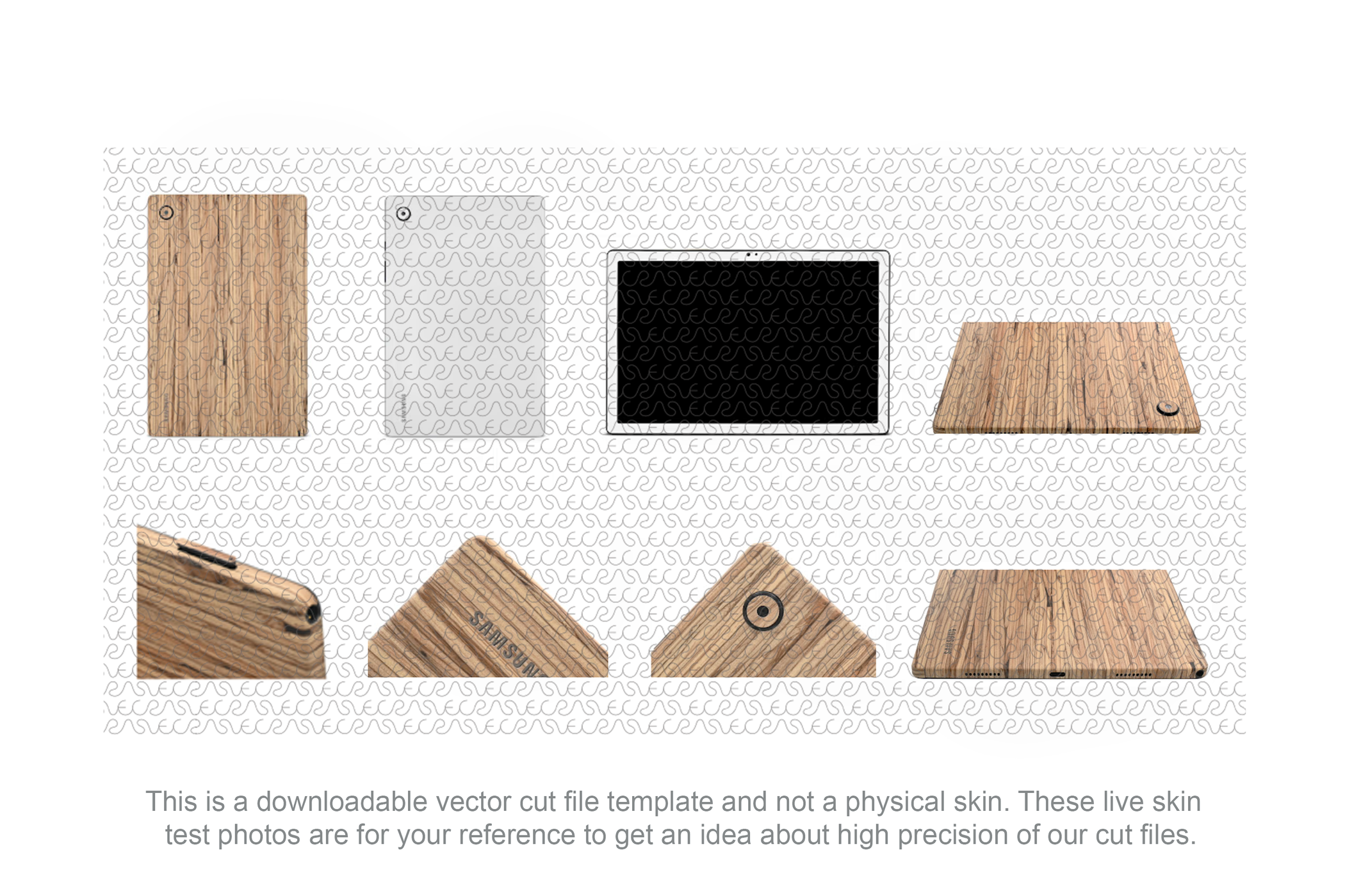 Samsung Galaxy Tab A8 10.5 Skin Template Vector 2022 — VecRas