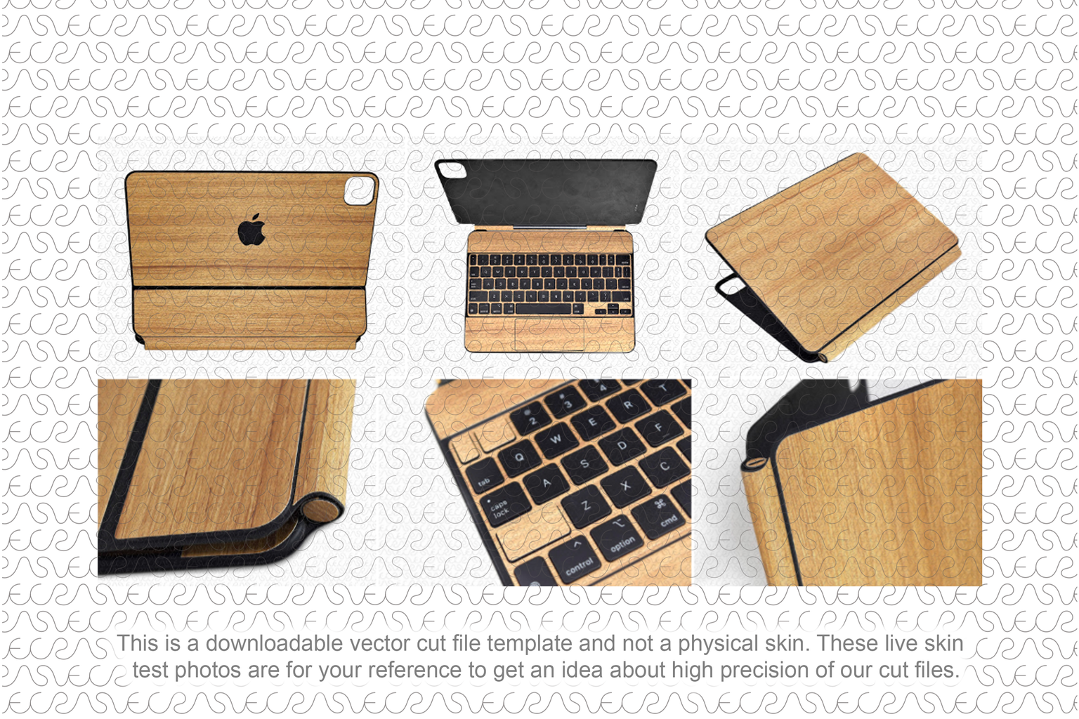 Vinyl Ready Vector Cut File Templates for Computer/iPad Keyboard Skins ...
