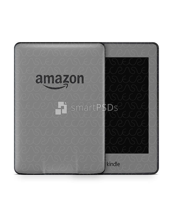 Amazon Kindle Paperwhite Vinyl Skin Design Mockup 2015 — VecRas