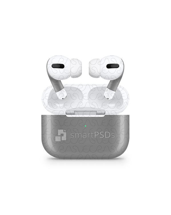 Apple Airpods Pro (2019) Vinyl Skin Mockup PSD Template — VecRas