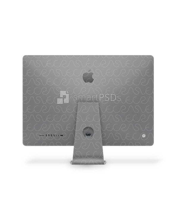 Apple iMac 21.5-inch Vinyl Skin Design Mockup 2015 — VecRas