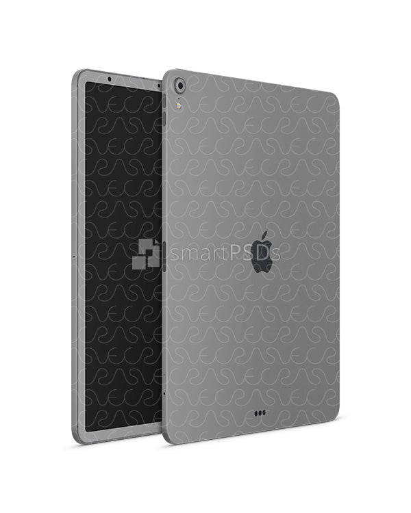 Apple iPad Pro 12.9-inch 3rd Gen. Tablet Skin Design Template 2018 — VecRas