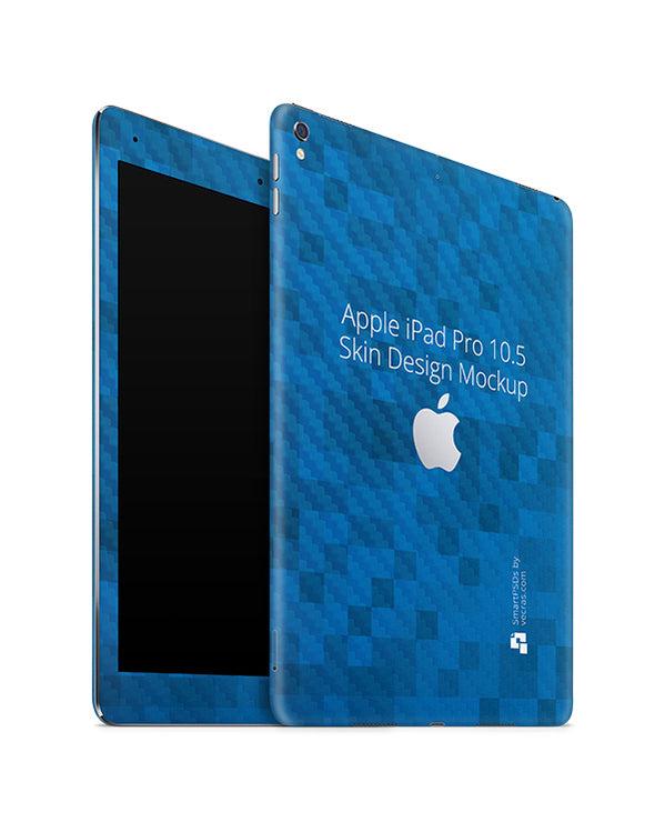 Apple iPad Pro 10.5 Tablet Skin Design Template (Front-Back Angled ...