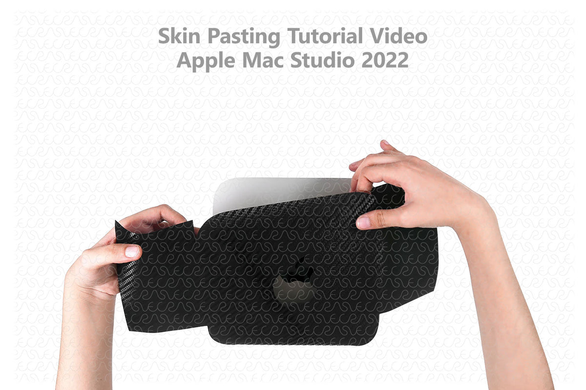 Apple Mac Studio 2022 Skin Pasting Tutorial — VecRas