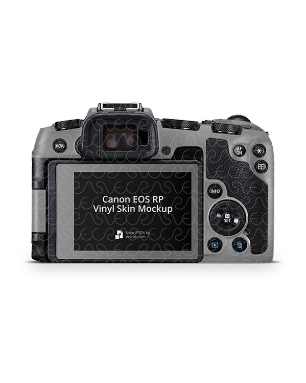 Canon EOS RP (2019) Skin PSD Mockup Template — VecRas