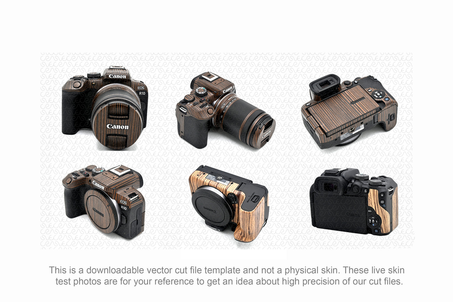 Precise Vinyl Ready Vector Cut File Templates for Camera Skins in Ai ...