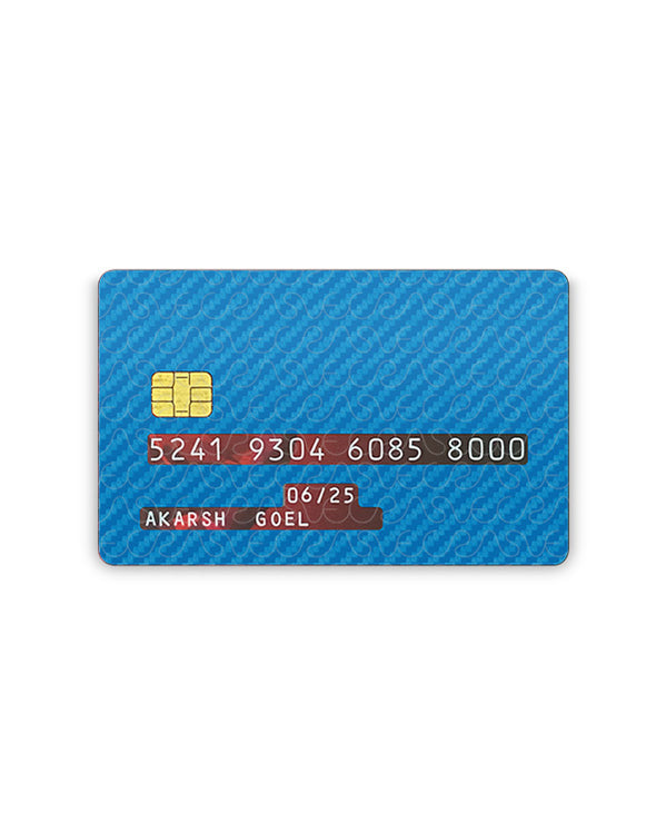 Credit Card Vinyl Skin Mockup PSD Template — VecRas