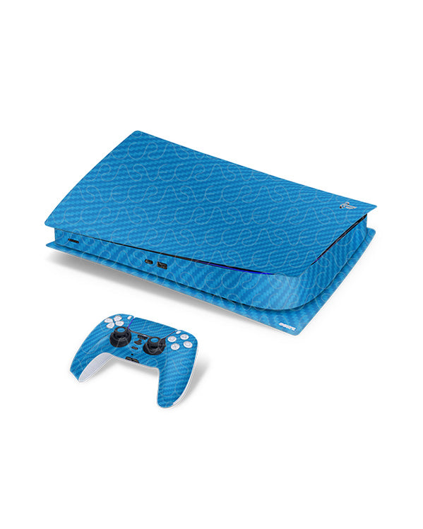 Sony PS5 Digital Edition Console (2020) Vinyl Skin Mockup PSD Template ...