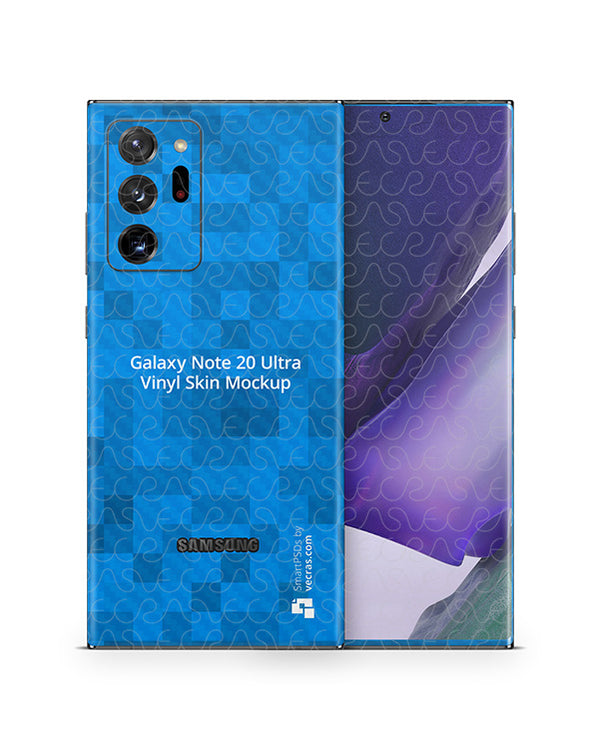 Galaxy Note 20 Ultra (2020) PSD Skin Mockup Template — VecRas