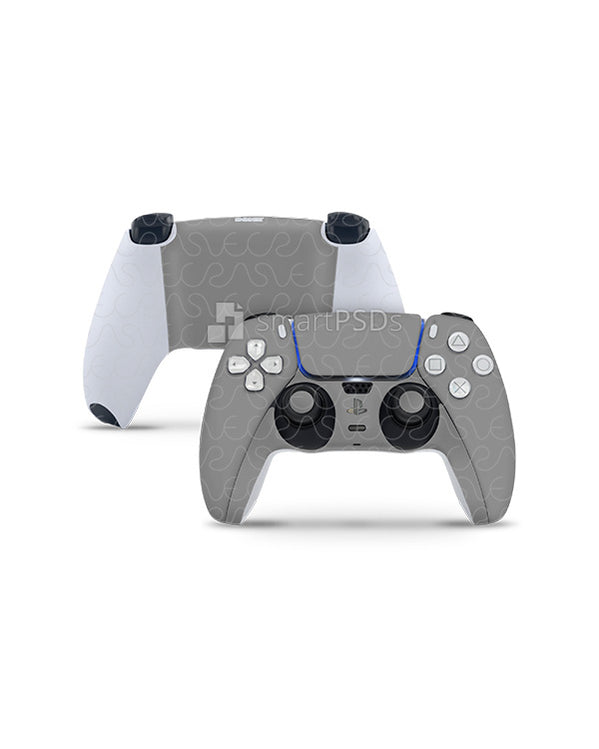 Sony PS5 Controller (2020) Vinyl Skin Mockup PSD Template — VecRas