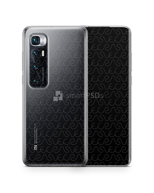 Xiaomi Mi 10 Ultra (2020) TPU Clear Case Mockup — VecRas