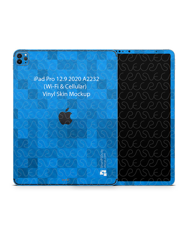 iPad Pro 12.9 A2232 (2020) Smart PSD Skin Mockup — VecRas