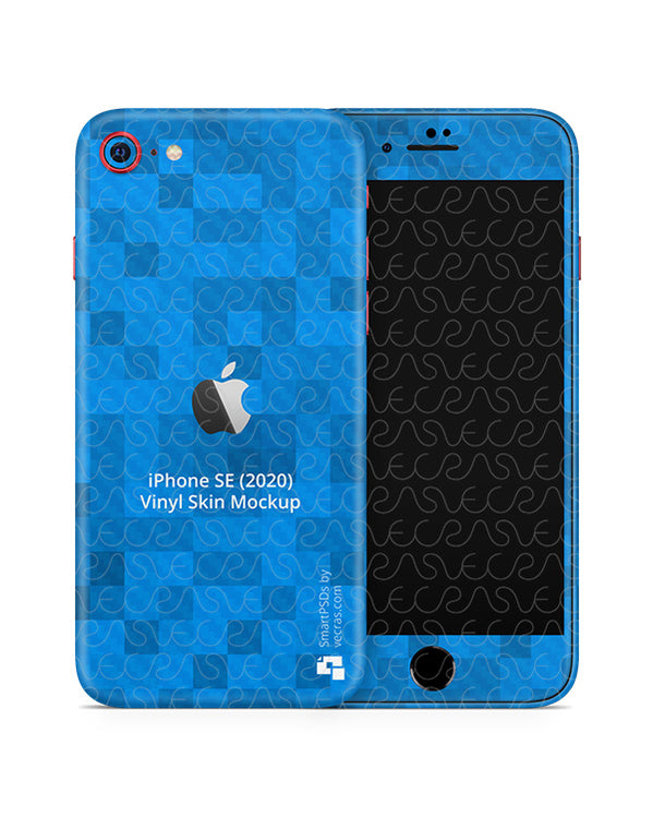 iPhone SE (2020) PSD Skin Mockup Template — VecRas