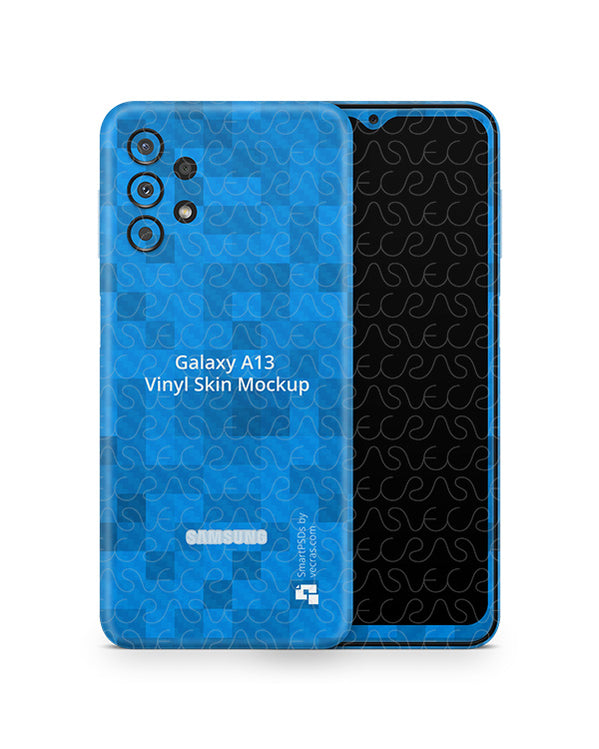 Galaxy A13 (2022) PSD Skin Mockup Template — VecRas