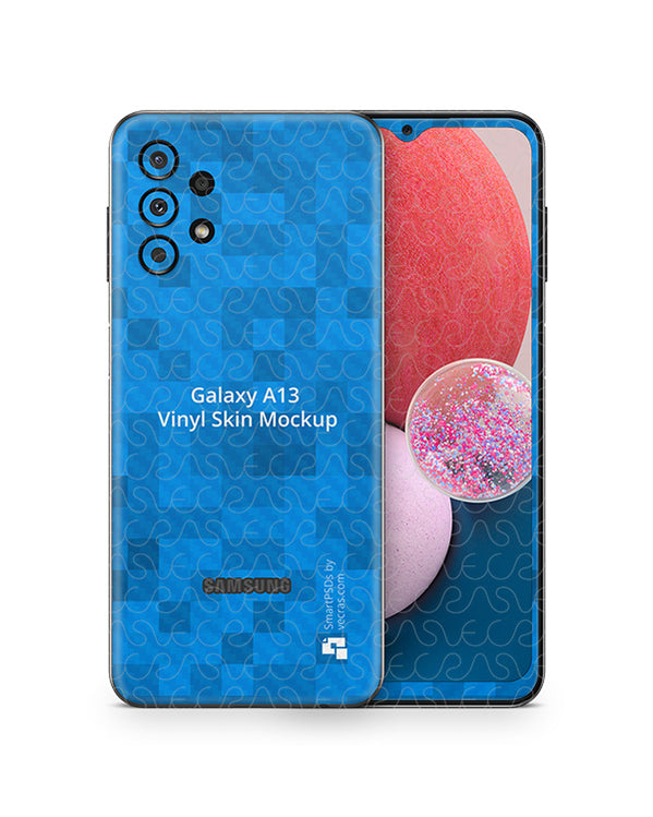 Galaxy A13 (2022) PSD Skin Mockup Template — VecRas