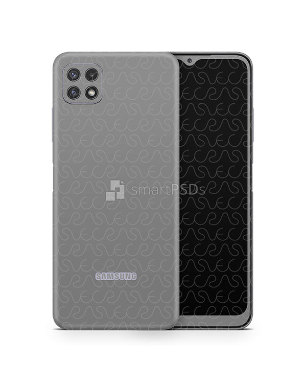 Galaxy A22 5G (2021) PSD Skin Mockup Template — VecRas