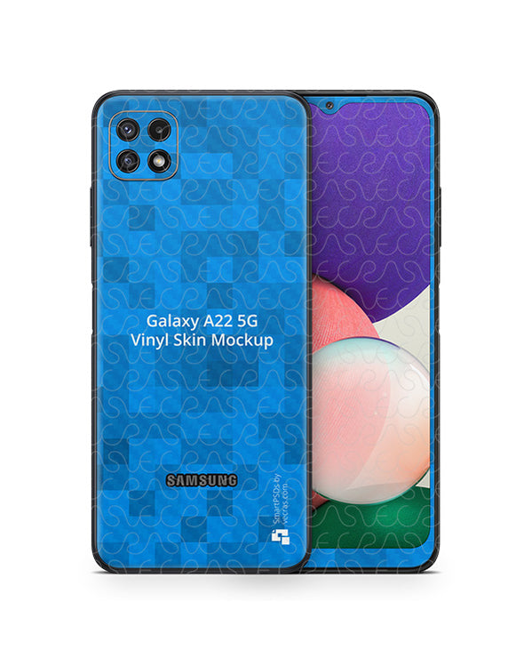 Galaxy A22 5G (2021) PSD Skin Mockup Template — VecRas
