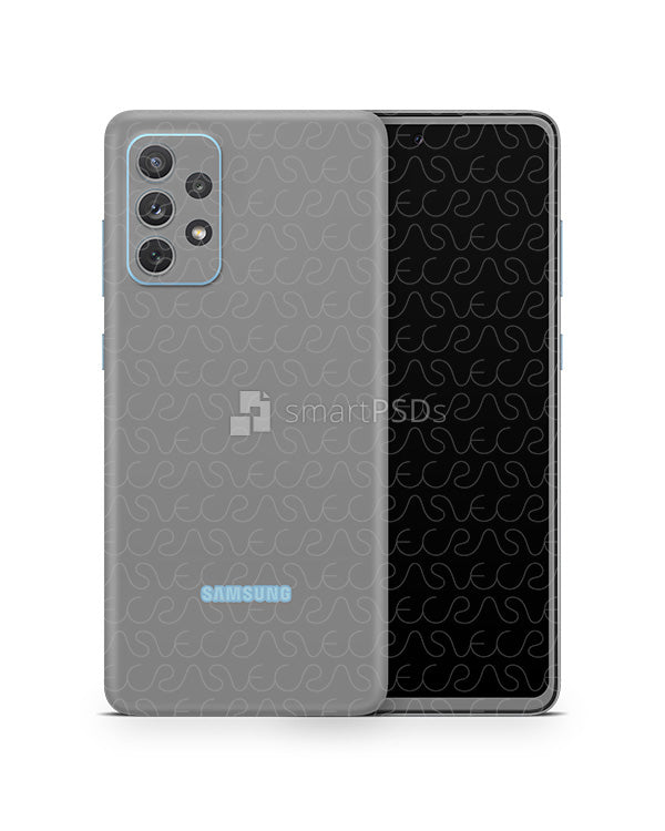 Galaxy A52 4G (2021) PSD Skin Mockup Template — VecRas