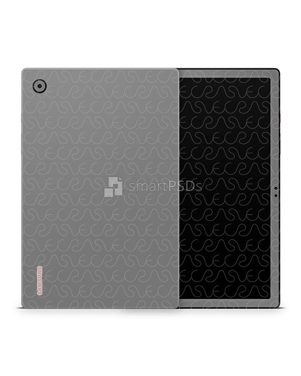 Galaxy Tab A8 10.5 (2022) PSD Skin Mockup Template — VecRas