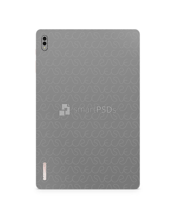 Galaxy Tab S8 Plus (2022) Vinyl Skin Mockup PSD Template — VecRas