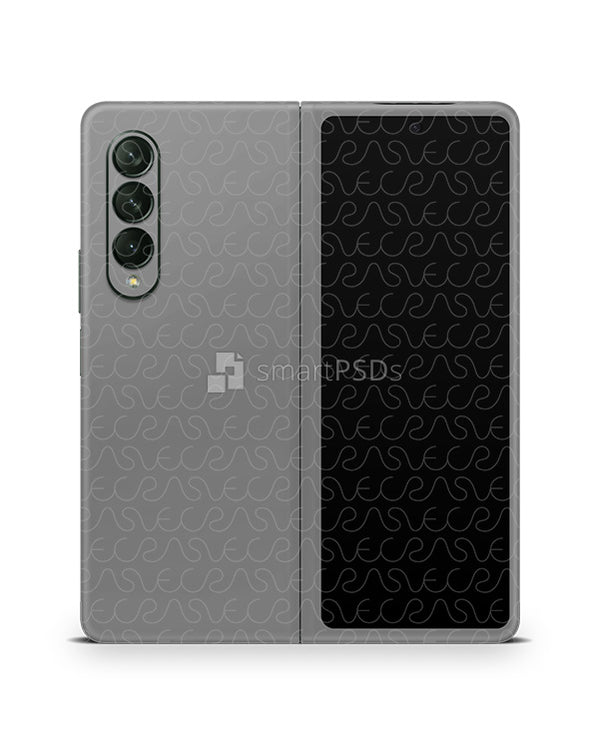 Galaxy Z Fold 3 5G (2021) Smart PSD Skin Mockup — VecRas