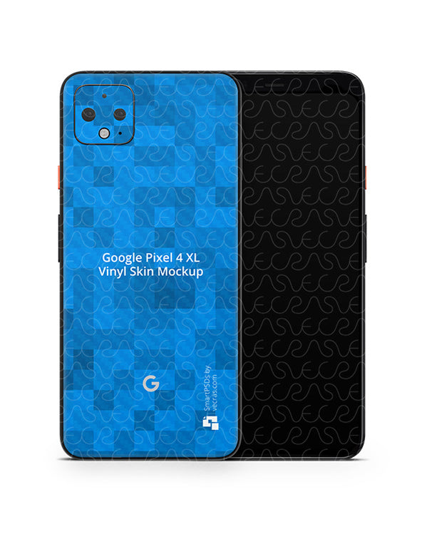 Google Pixel 4 XL (2019) PSD Skin Mockup Template — VecRas