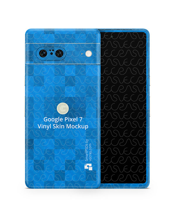 Google Pixel 7 (2022) PSD Skin Mockup Template — VecRas