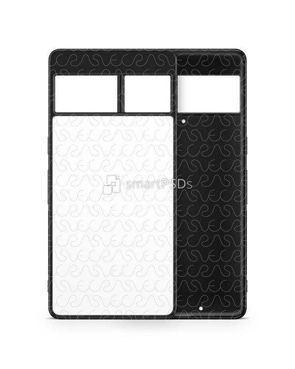 Google Pixel 7 Pro (2022) 2d Rubber Flex Case Design Mockup — VecRas