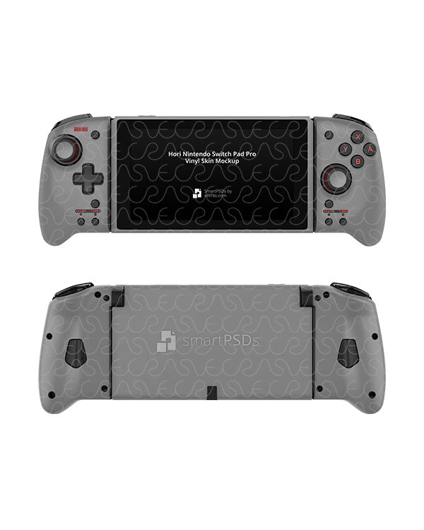 Hori Nintendo Switch Split Pad Pro Controller (2020) Skin PSD Mockup T ...