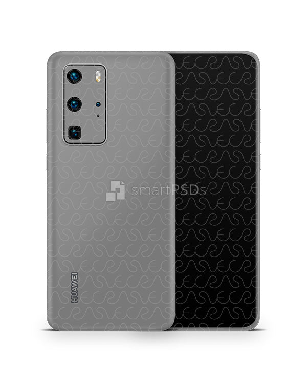 Huawei P40 Pro (2020) PSD Skin Mockup Template — VecRas