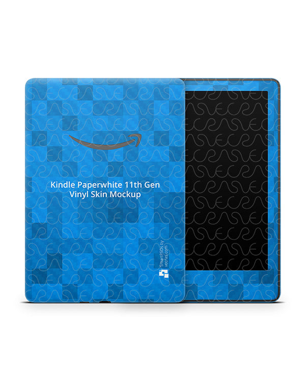 Kindle Paperwhite 6.8 11th Gen (2021) PSD Skin Mockup Template — VecRas