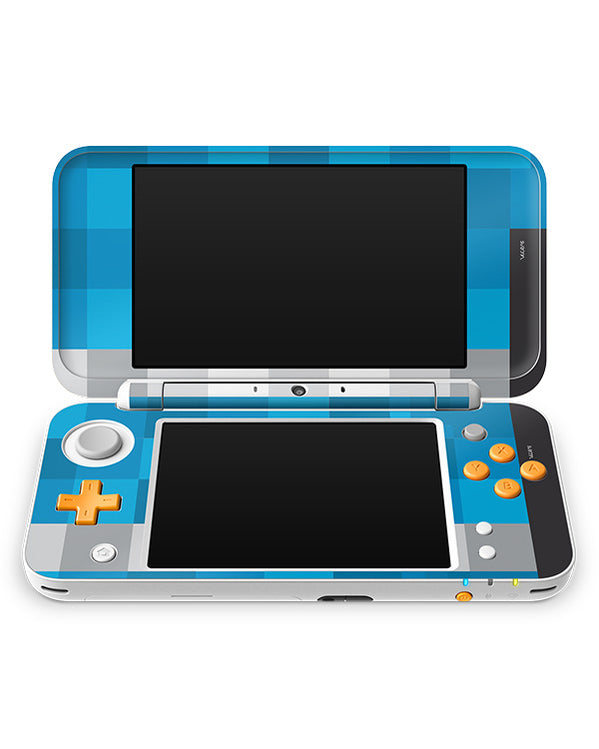 New Nintendo 2DS XL 2017 Vinyl Skin Design Template Full Wrap (4 Views ...