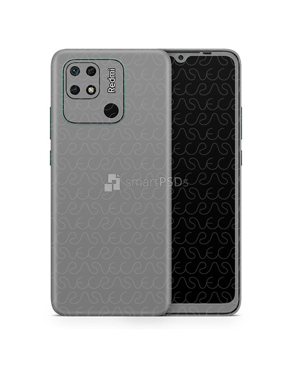 Redmi 10C-10 (India) (2022) PSD Skin Mockup Template — VecRas