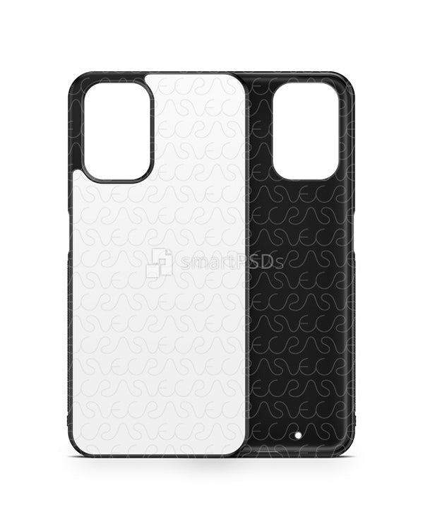 Redmi Note 10 (2021) 2d Rubber Flex Case Design Mockup — VecRas
