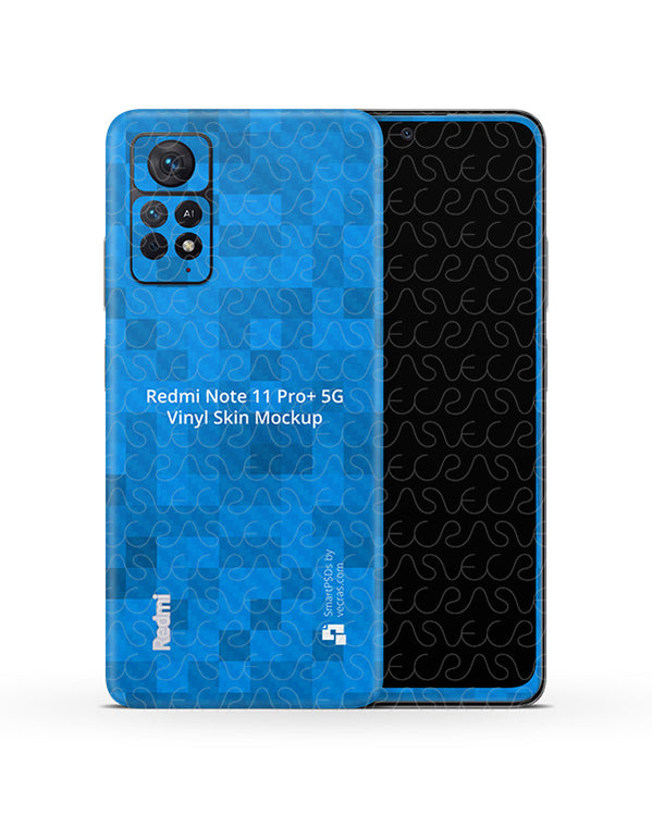 Redmi Note 11 Pro+ 5G (2022) PSD Skin Mockup Template — VecRas