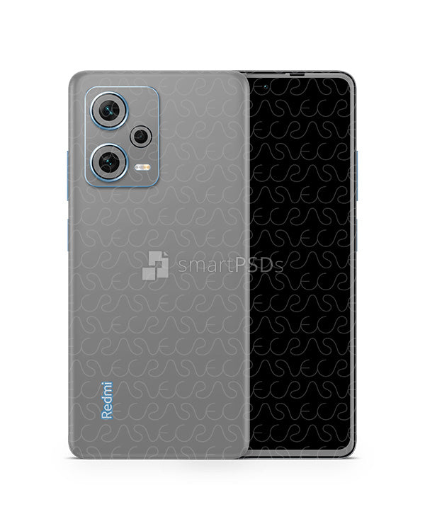 Redmi Note 12 Pro+ 5G (2023) PSD Skin Mockup Template — VecRas