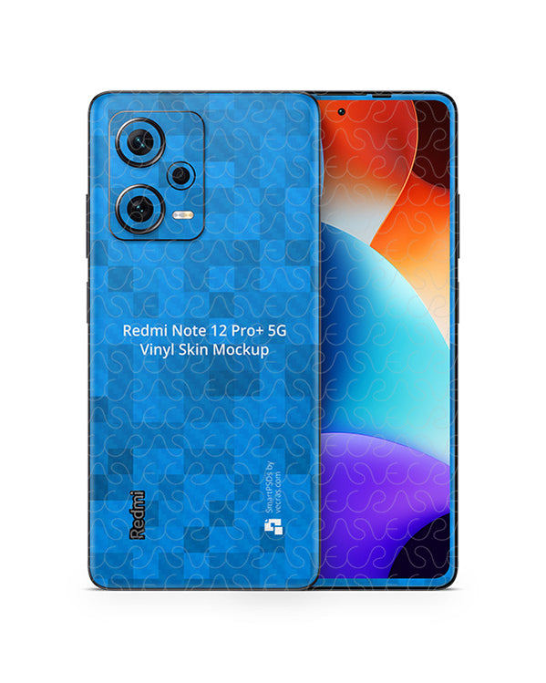 Redmi Note 12 Pro+ 5G (2023) PSD Skin Mockup Template — VecRas