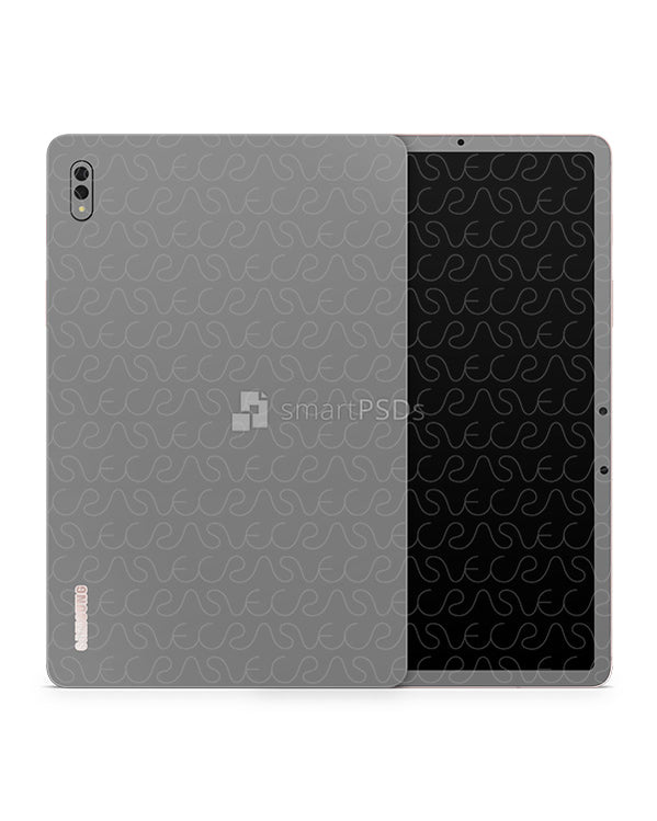 Galaxy Tab S8 (2022) Vinyl Skin Mockup PSD Template — VecRas