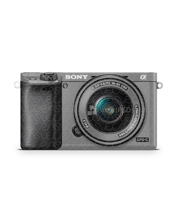 Sony Alpha A6000 (2014) Skin PSD Mockup Template — VecRas