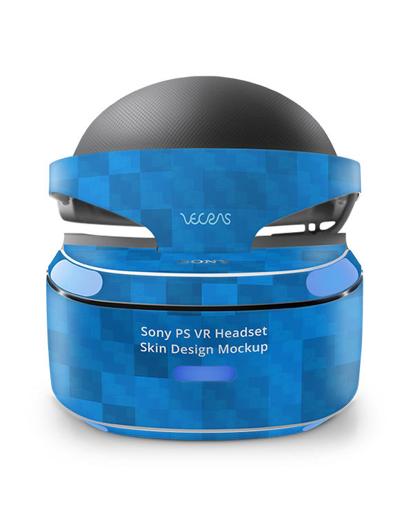 VR Headsets - Wearable Devices Vinyl Skin Design Mockup PSD Templates ...