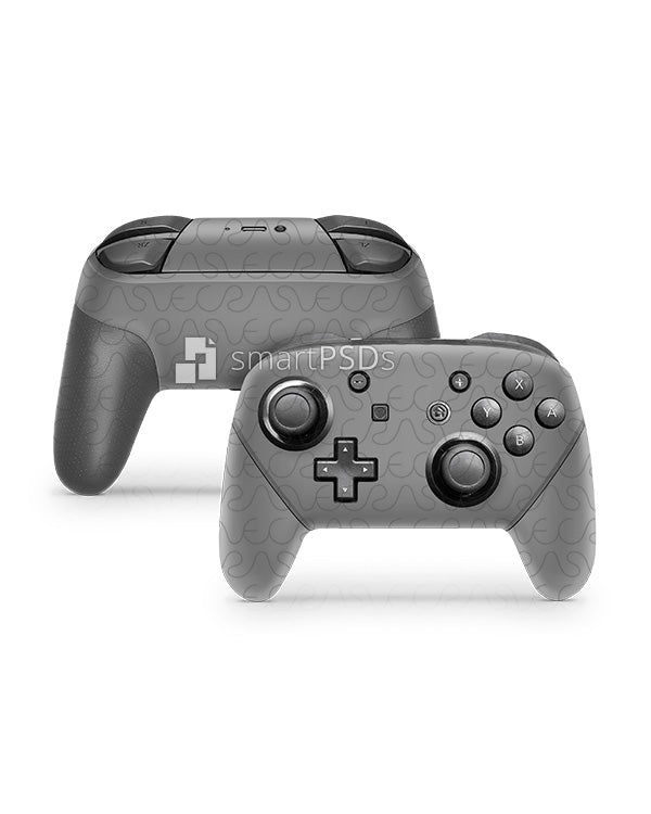 Nintendo Switch Pro Controller Skin Design Mockup 2017 — VecRas
