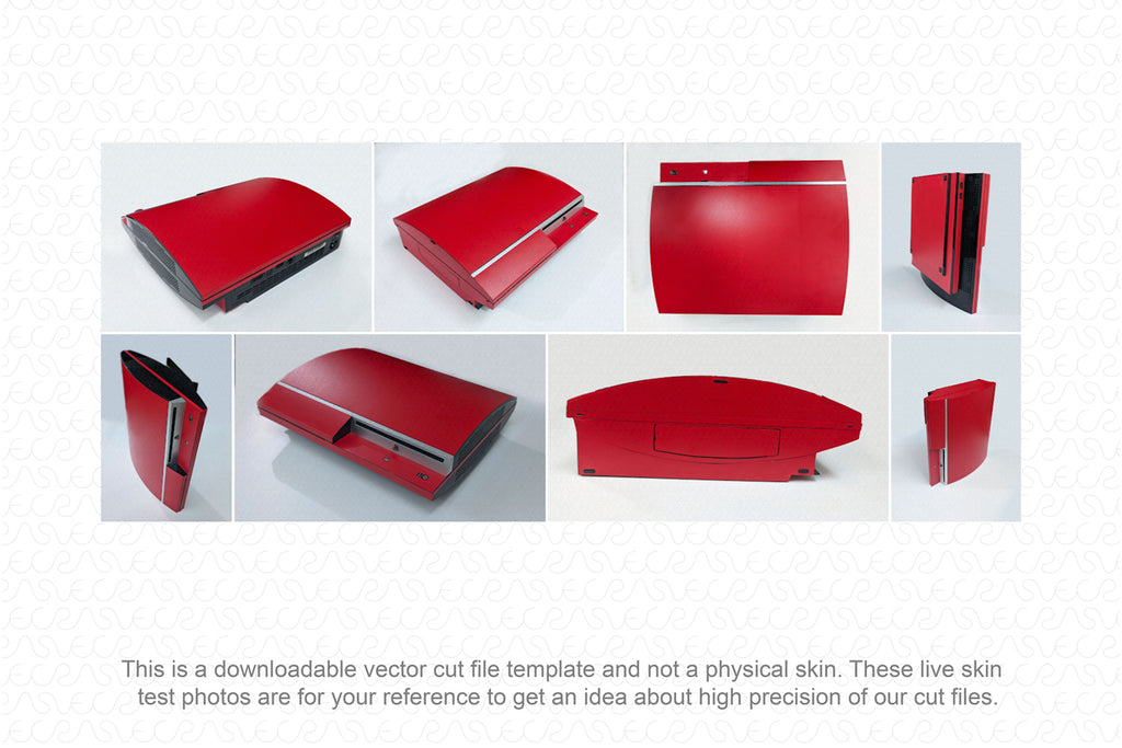 Vinyl Ready Vector Cut File Templates for PlayStation Gaming Skins in ...
