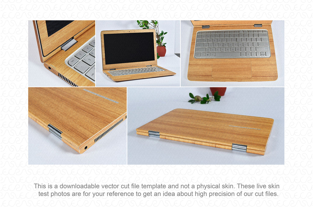 Vinyl Ready Vector Cut File Templates for Laptop Skins in Ai, PLT, EPS ...