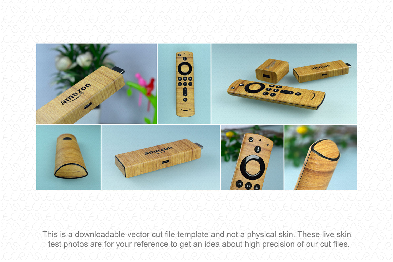 Amazon Fire TV Stick 4K (2019) with Voice Remote & Power Adaptor Skin ...