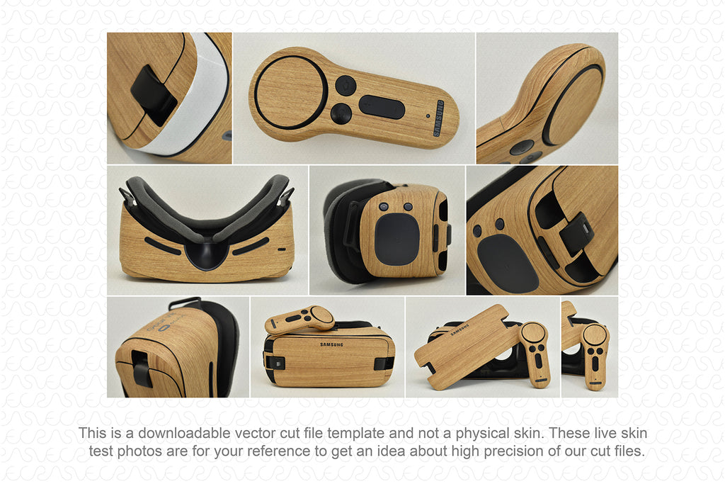 Vinyl Ready Vector Cut File Templates for Headset Skins in Ai, PLT, EPS ...